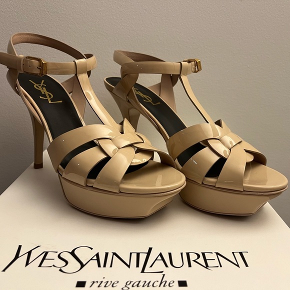 Yves Saint Laurent | Shoes | Ysl Yves Saint Laurent Tribute Platform ...